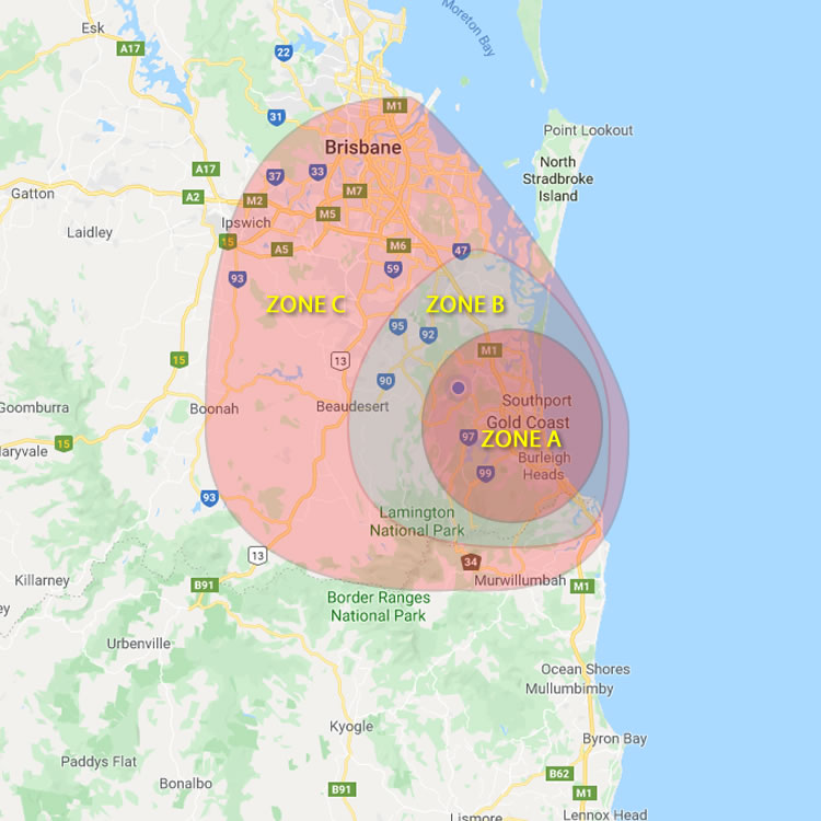 Bush Rocks 300mm & Under - Bush Rock Supplier Gold Coast & Brisbane