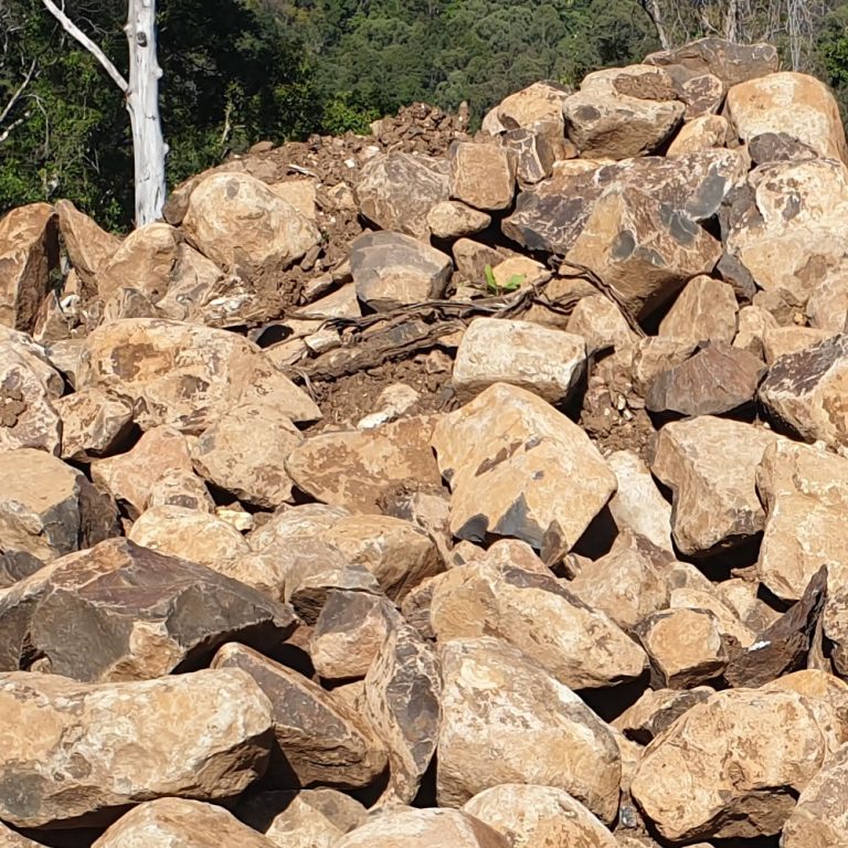 Bush Rocks 300mm & Under - Bush Rock Supplier Gold Coast & Brisbane